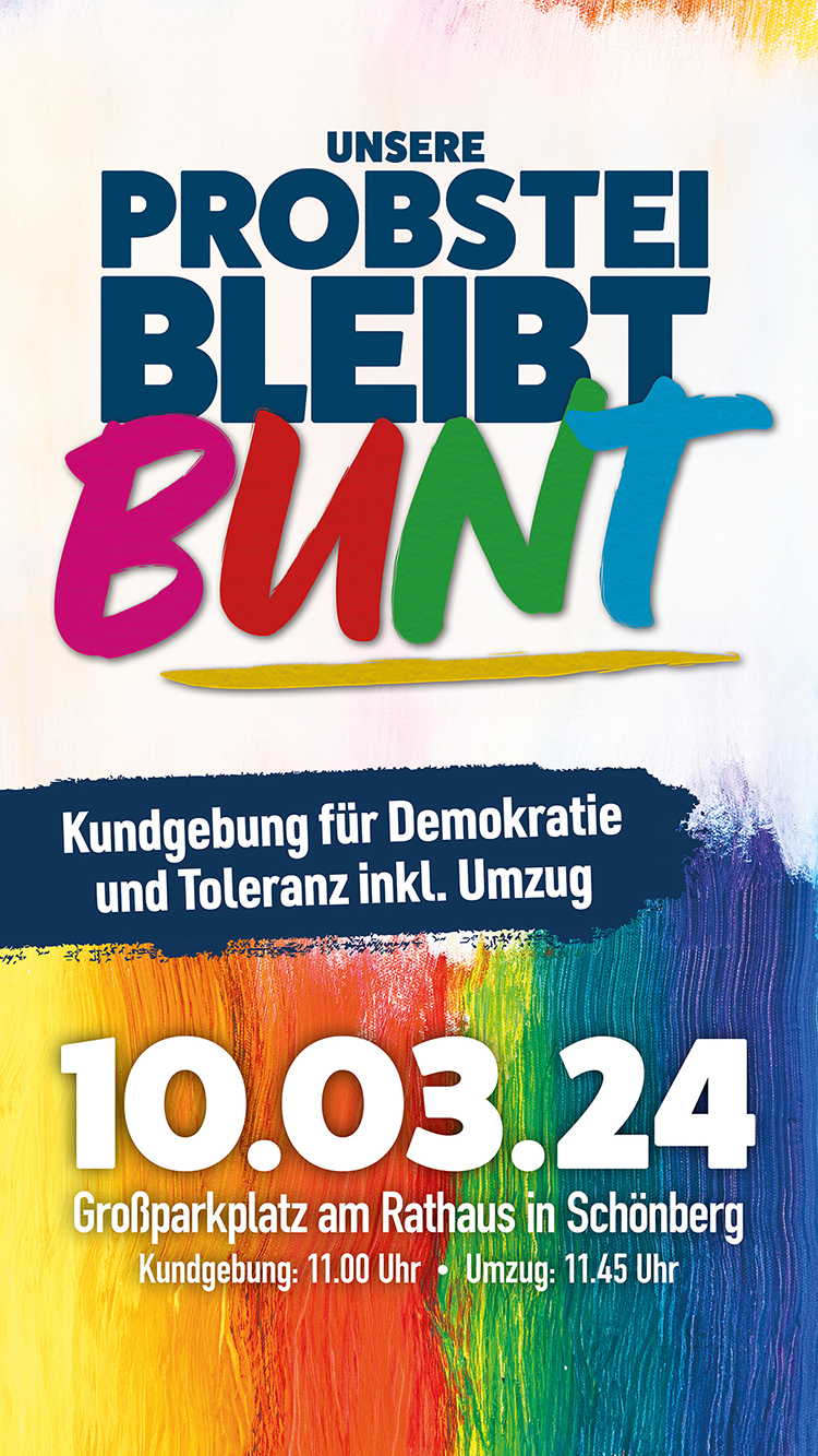 Unsere Probstei bleibt bunt! – Gemeinde Barsbek